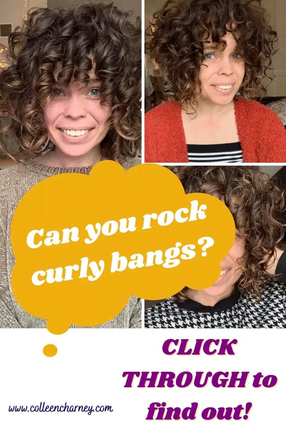 5 Things To Consider Before You Get Curly Bangs
